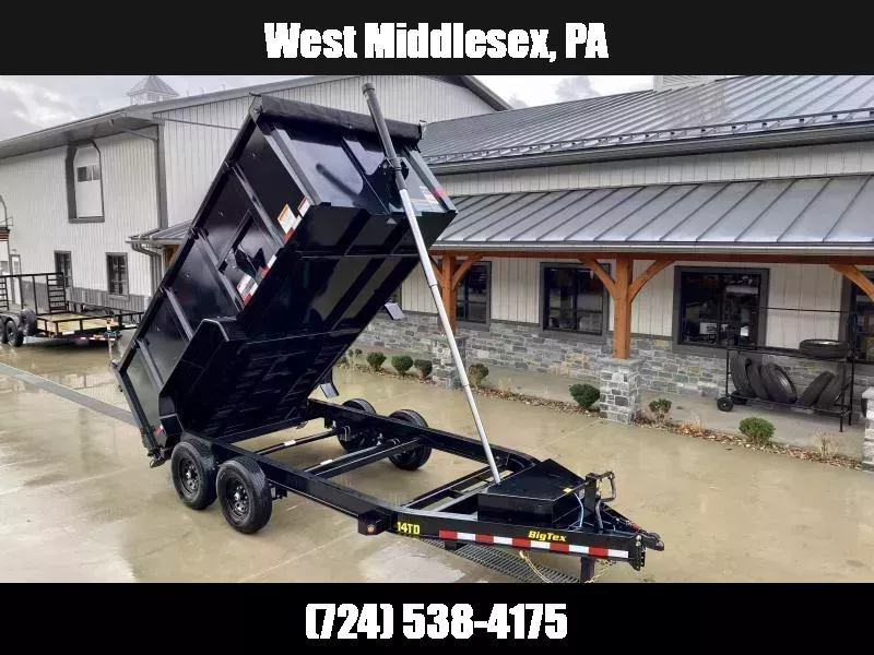 2026 Big Tex Trailers 14XD 7x16' HD Telescopic High Side Dump Trailer ...