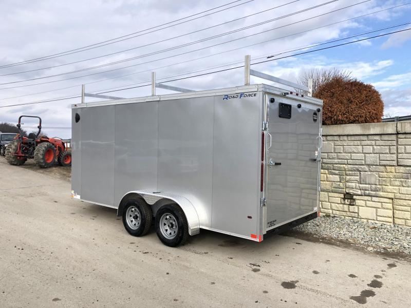 2020 Wells Cargo 7x16' Road Force Enclosed Contractor Trailer 7000# GVW ...