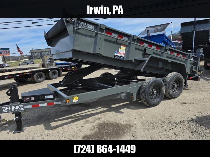 2025 Behnke 7x16' High Side Dump Trailer 16000# GVW * 13-TON 6X28 ...