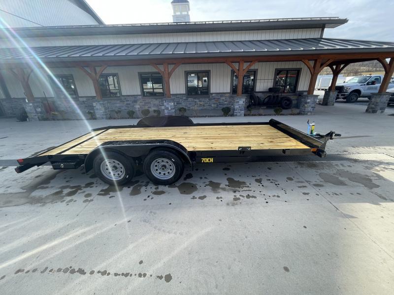 2023 Big Tex Trailers 70CH 7x18' Car Hauler Trailer 7000# GVW * 2-AXLE ...