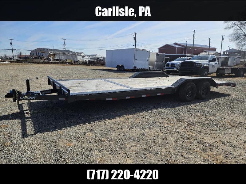 2024 Lamar 102x24' Buggy Car Hauler Trailer 9990# GVW * 6" CHANNEL ...