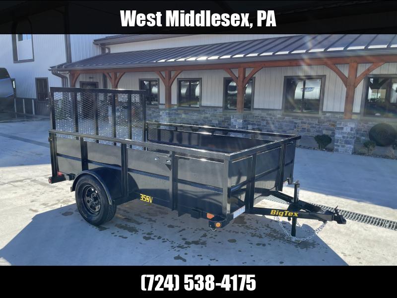 2024 Big Tex Trailers 30SV 5x10' High Side Landscape Utility Trailer 2995# GVW * 24" STEEL HIGH ...