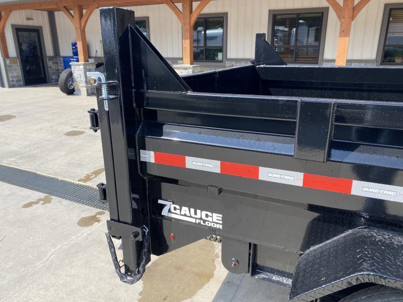 2024 Sure-Trac 7x16' Gooseneck Pro Series I-Beam Dump Trailer 15400 ...