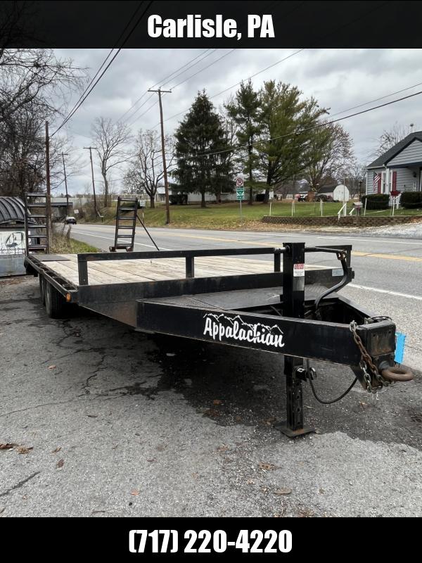 USED 2014 Appalachian 102x20' Beavertail Deckover Trailer 12000# GVW ...