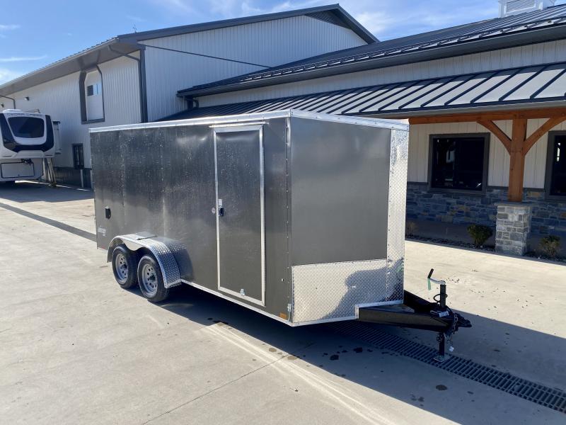 2023 Pace American 7x16' Enclosed Cargo Trailer 7000# GVW * CHARCOAL ...
