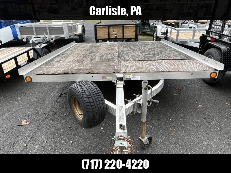 USED Triton 8x10' Aluminum Deckover Utility ATV Trailer 1880# GVW in ...
