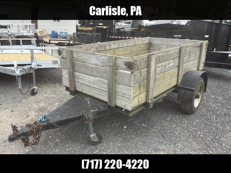 USED 5x8' Single Axle Utility landscape Trailer 2990lb GVW in Carlisle ...