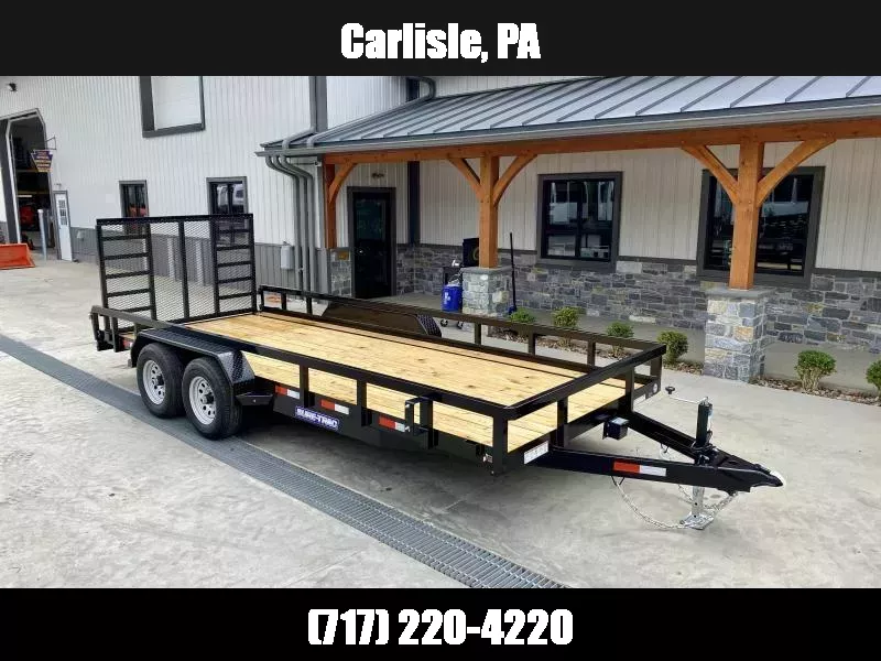 2026 Sure-Trac 7x24 Tube Top Utility Landscape Trailer 9900# GVW ...