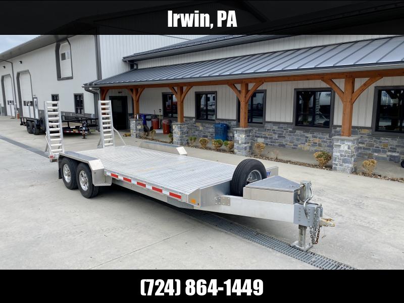 USED 2020 EBY 7x20' Aluminum Equipment Trailer 14000# GVW * EXTRUDED ...