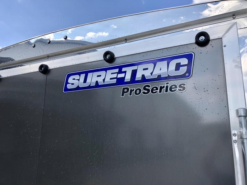 2023 Sure Trac 8.5x16' Round Top Enclosed Car Hauler Trailer 9900# GVW ...