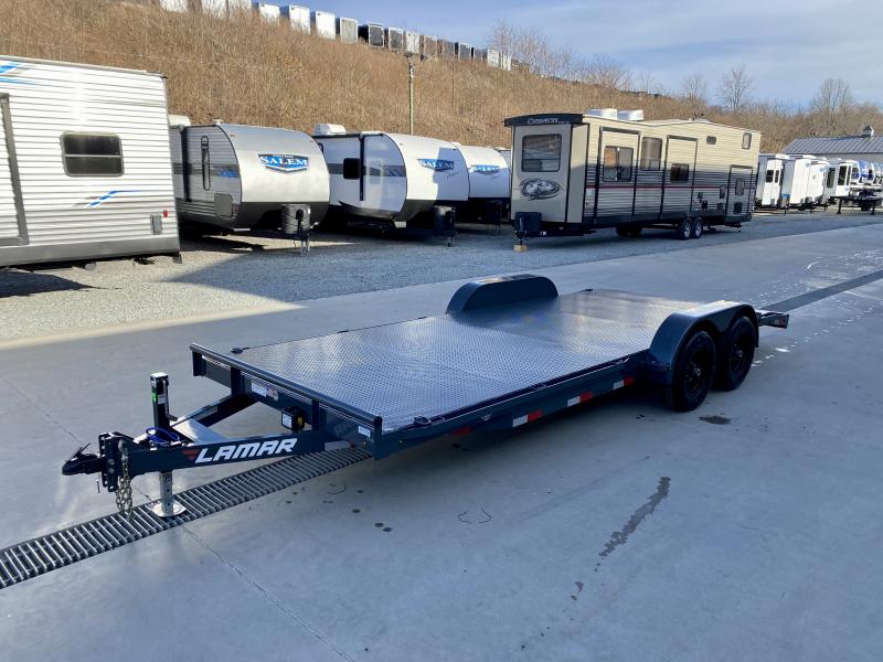 2023 Lamar 7x20' CC10 Car Trailer 9990# GVW * RUBRAIL * REMOVABLE ...