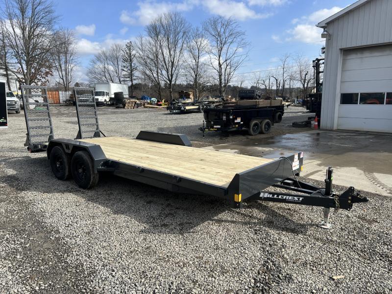 2025 Hillcrest Trailers 7x16' Equipment Trailer 9990# GVW * 6000# AXLES ...