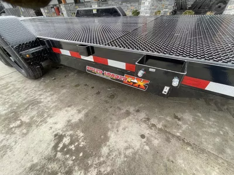 2026 H&H 7x20' Steel Deck Power Tilt Car Hauler Trailer 9990# GVW ...