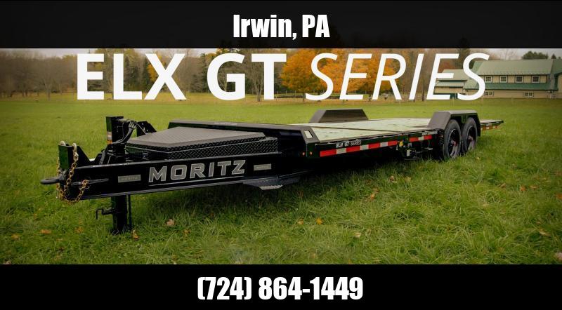 2025 Moritz 7x24' Gravity Tilt Equipment Trailer 25900# GVW * 12000# DEXTER SUPER SINGLES * 235/ ...