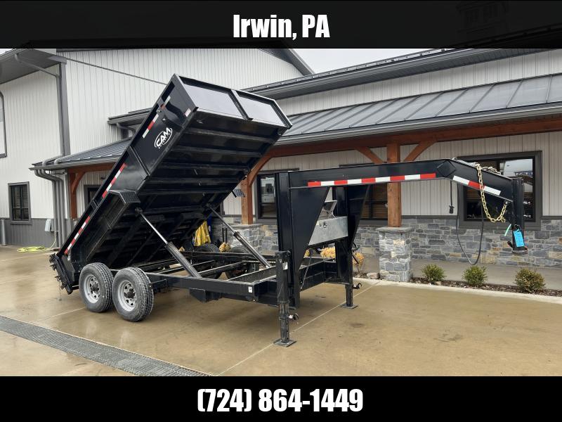 USED Cam Superline 7X14 Dump Trailer 14000 GVW * ALUMINUM TOOLBOX ...