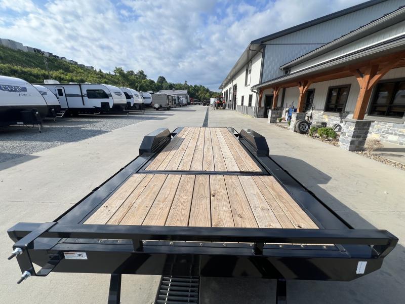 NEW H&H 102x20' Gravity Tilt Equipment Trailer 16000# GVW * 8000# AXLES ...