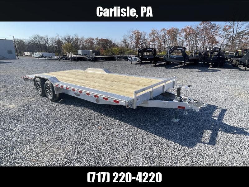 2025 H&H 102x22' Aluminum Buggy Car Hauler Trailer 9990# GVW * 102 ...