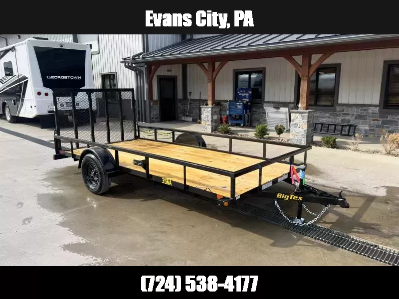 2026 Big Tex Trailers 35SA 77"x14' Tube Top Landscape Utility Trailer ...