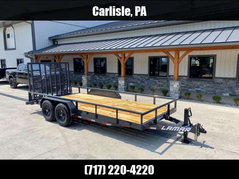 2025 Lamar 7x20' Utility Landscape Trailer 9990# GVW * 5' HD RAMP W ...