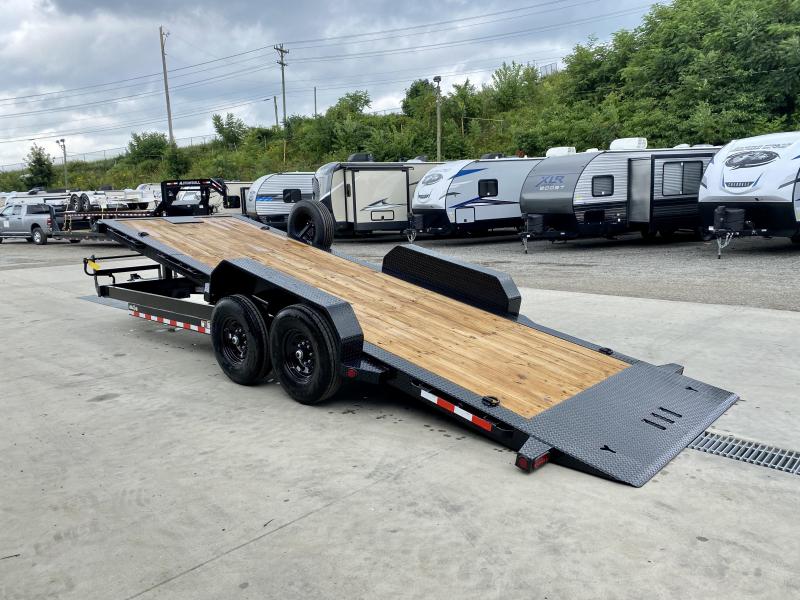 2022 Ironbull 7x22' Power Tilt Equipment Trailer 16000# GVW * 8000 ...