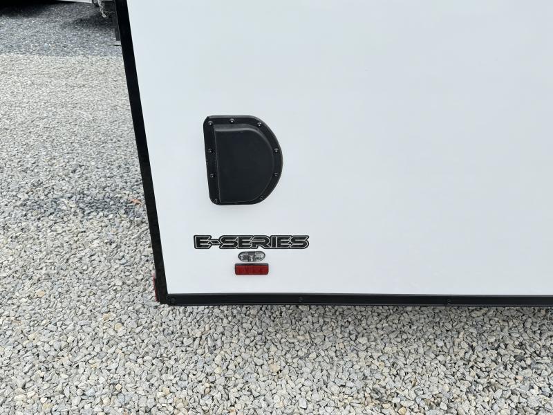 2024 Cargo Mate 8.5x28' Enclosed Car Hauler 9990# GVW * WHITE BLACKOUT ...