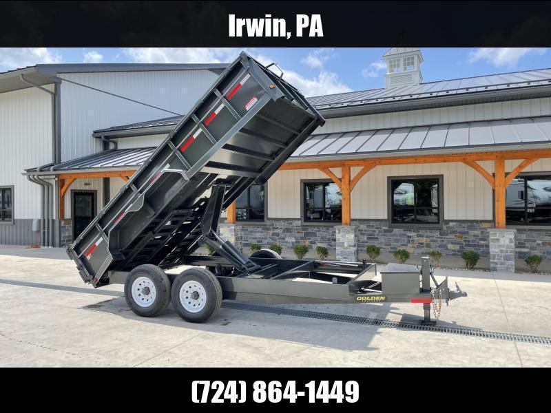 2022 Corn Pro 7x12' Low Profile Dump Trailer 14000# GVW * UNDERMOUNT ...