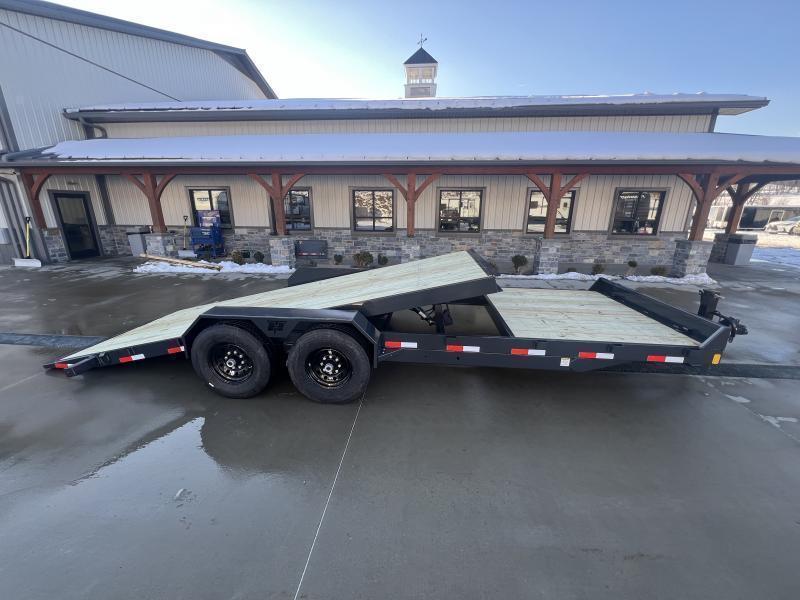 2025 Hillcrest Trailers 7x20 Gravity Tilt Equipment Trailer 16000 GVW ...