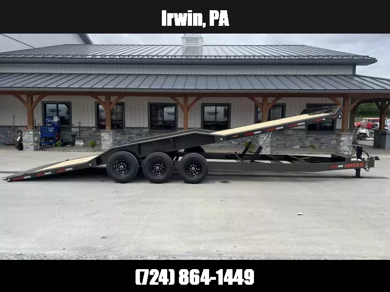 2026 MAXXD 102x28' T8X Power Tilt Equipment Trailer 21000# GVW * DUAL ...