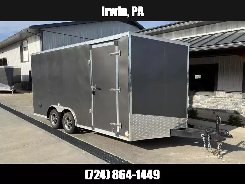 USED 2024 US Cargo 8.5x16 Enclosed Cargo Trailer 7000# GVW * D-RINGS ...
