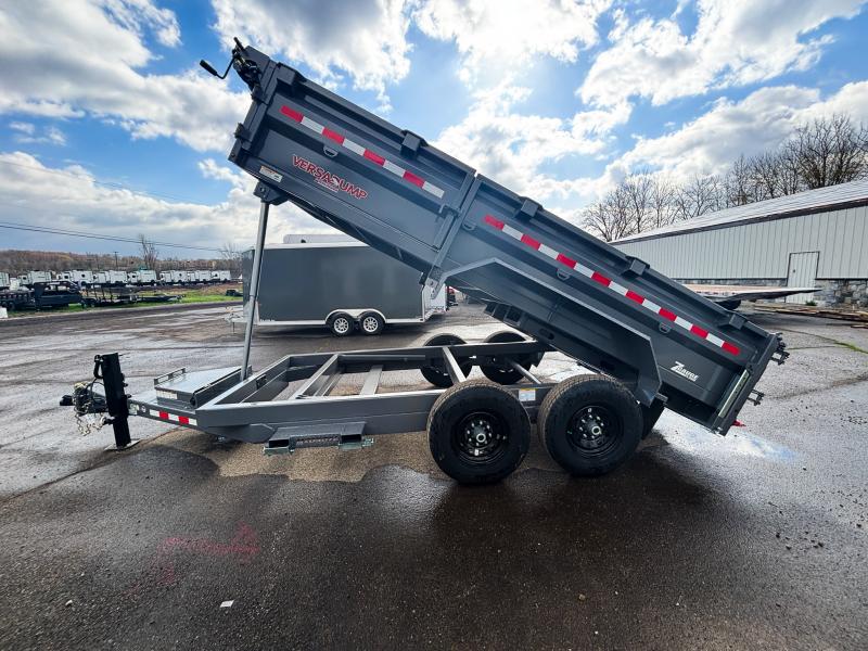 2025 Midsota 7x14 HD Low Profile Dump Trailer 15400# GVW * SWING SIDE ...