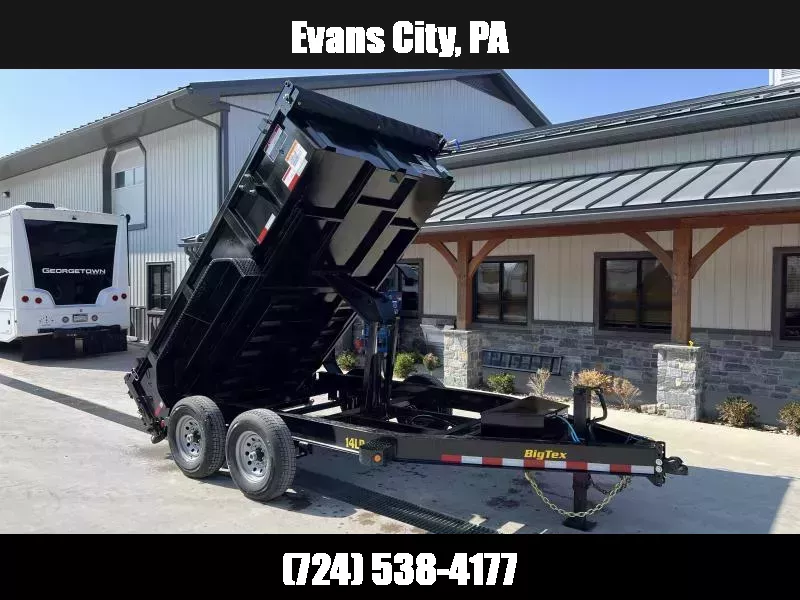 2026 Big Tex Trailers 14LP 7x12' HD Low Profile Dump Trailer 14000# GVW ...