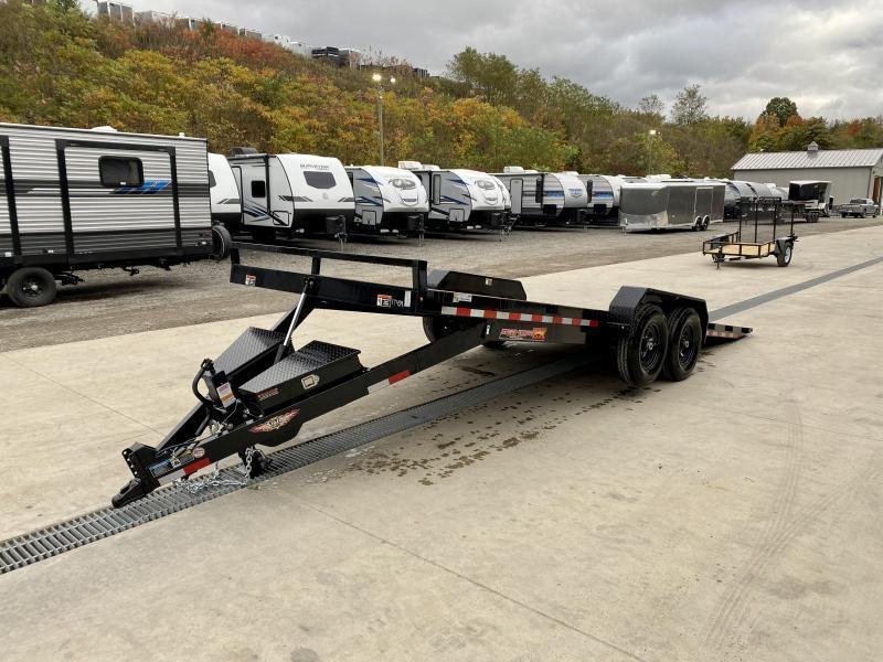 2024 H&H 7x20' Power Tilt Car Hauler Trailer 14000# GVW * POWER TILT ...