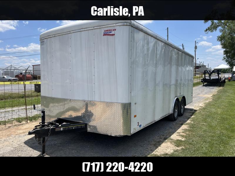 USED American Hauler 8.5x20' Enclosed Car Hauler 7000# GVW * PLYWOOD ...