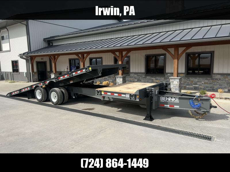 2025 Behnke 102x30' Super Duty Air Brake Gravity Tilt Deckover Trailer ...