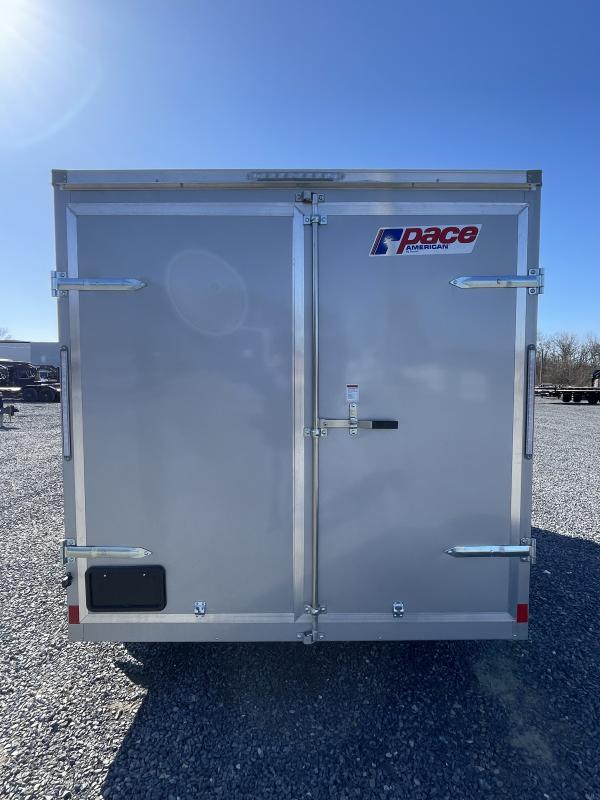 2023 Pace American 7x14' Enclosed Cargo Trailer 7000# GVW * SILVER ...