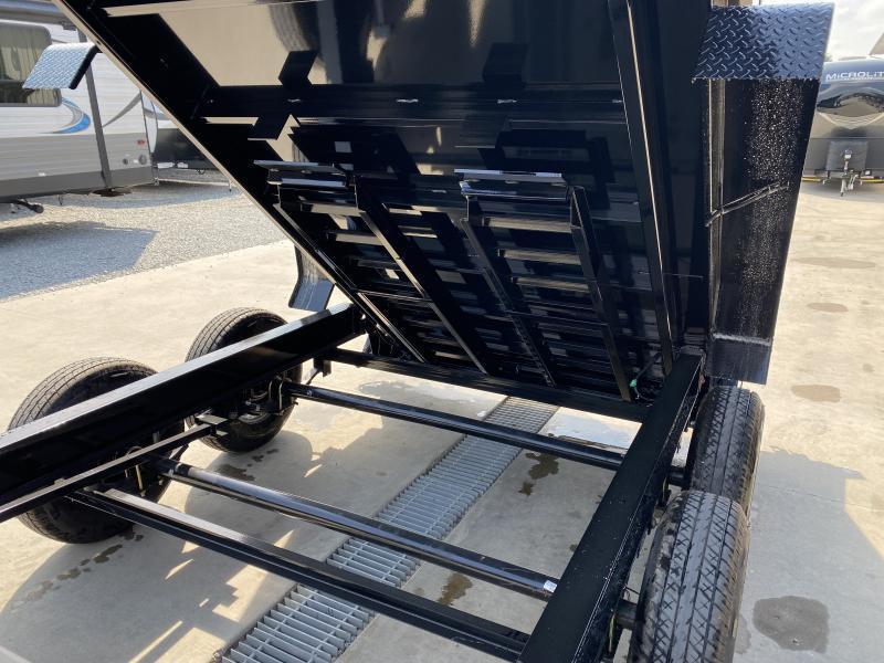 2025 Sure-Trac 7x16' Gooseneck Pro Series I-Beam Dump Trailer 15400 ...