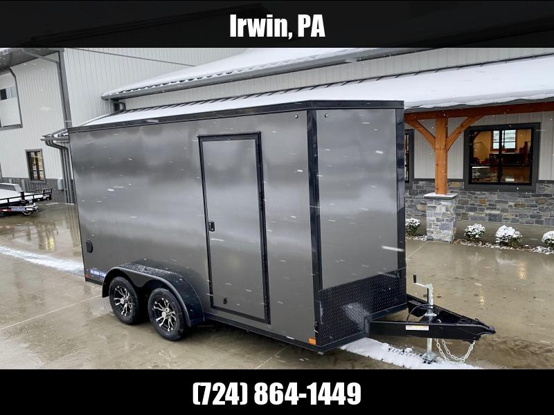 2021 Sure-Trac 7x14' Enclosed Cargo Trailer 7000# GVW * CHARCOAL ...