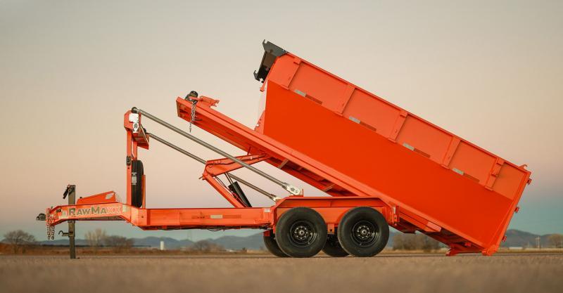 2025 RawMaxx 14' Rolloff Dump Bin 4' Sides * 14 YARD * 7 GAUGE FLOOR ...