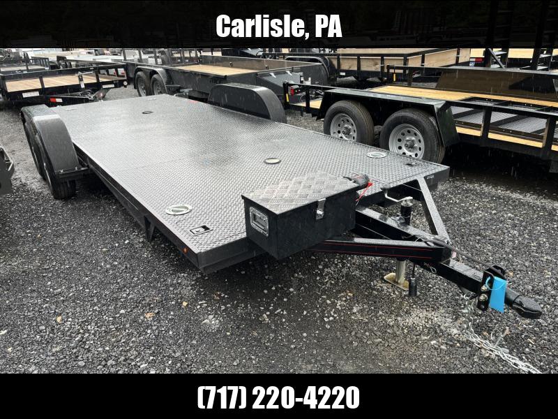 USED 2023 Kwik Load 7x18' Texas Rollback Car Trailer 7000# GVW * LOW ...