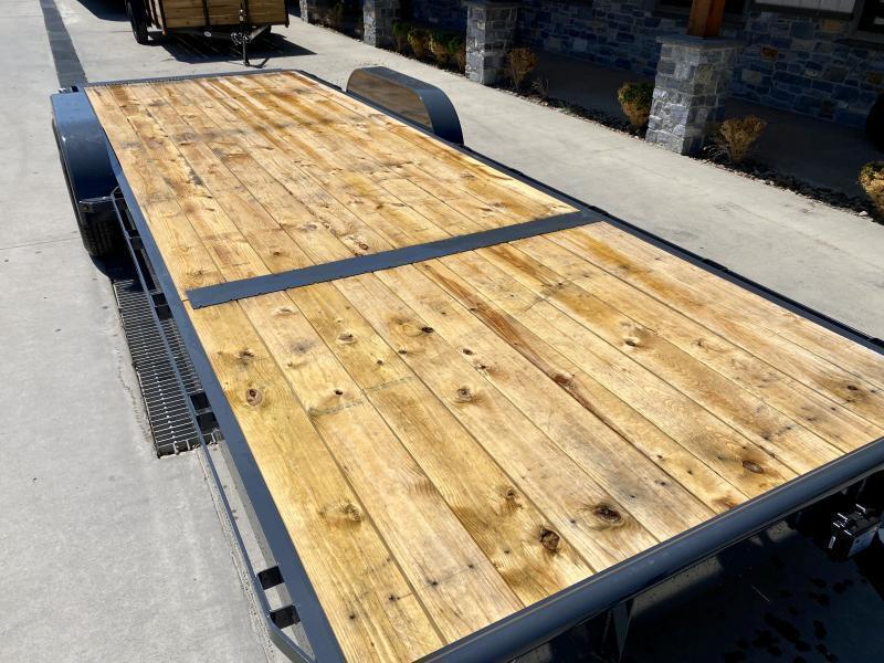 2025 Lamar 7x24' Car Hauler Trailer 9990# GVW * CHARCOAL POWDERCOATING ...