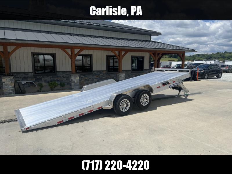 2025 Sure Trac 7x24' Aluminum Power Tilt Car Hauler Trailer 9990# GVW ...