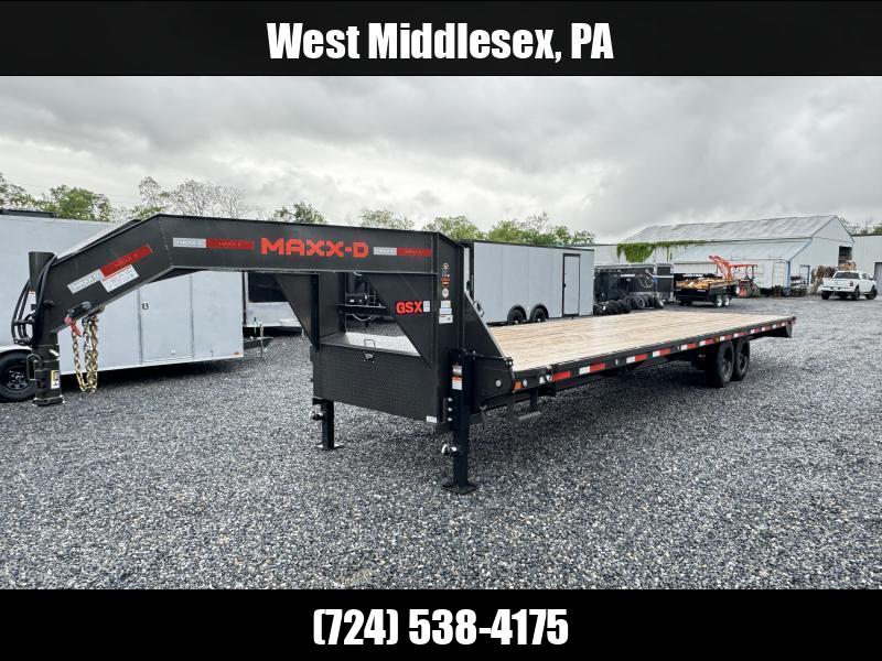 2025 MAXXD 102x40' GSX Flatbed Deckover Trailer 16000# GVW * SLIDING ...