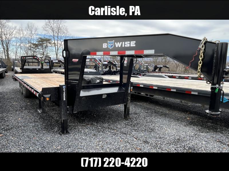USED 2023 B-Wise 102x24' Gooseneck Power Tilt Deckover Trailer 15000 ...