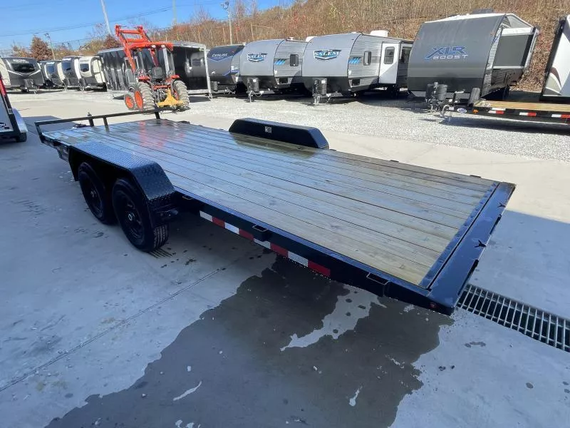 2026 H&H 7x20' Tilt Car Hauler Trailer 9990# GVW * FULL WIDTH LOADING ...