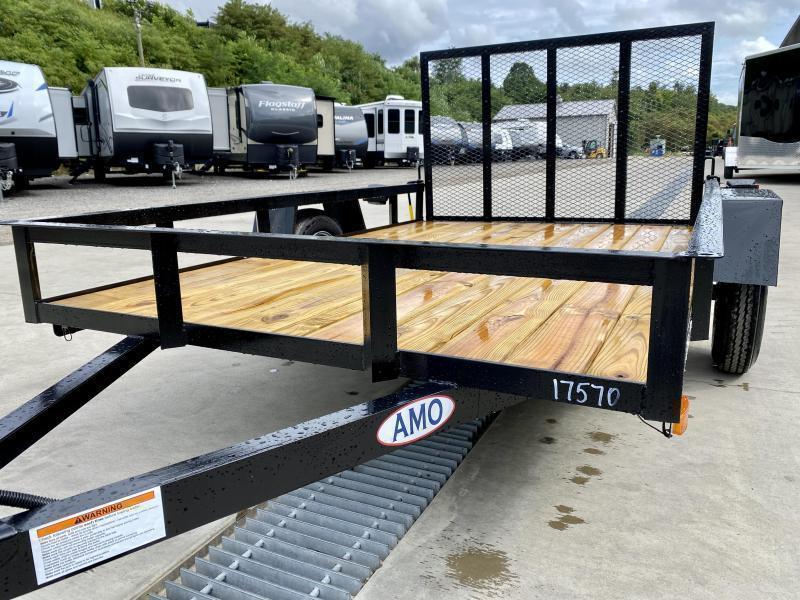 2024 AMO 5x8' Angle Iron Utility Landscape Trailer 2200# GVW * GATE * A ...