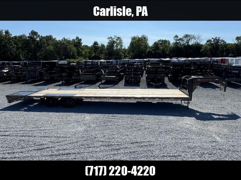 2025 MAXXD 102x32' LDX Gooseneck Flatbed Trailer 25990# GVW * EOH ...