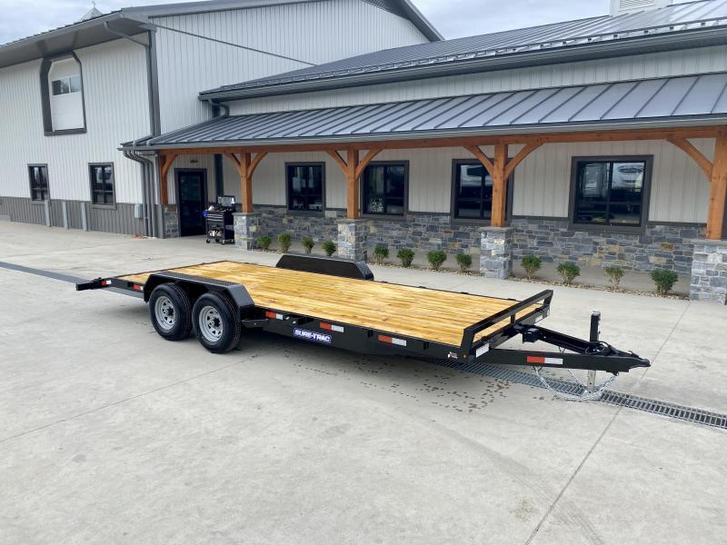 2025 Sure-Trac 7x20' Wood Deck Car Hauler 9900# GVW * REAR SLIDE OUT ...