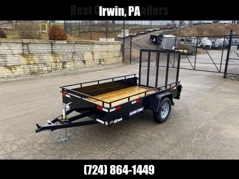 2024 Sure-Trac 5x8' Solid Side Utility Landscape Trailer 2990# GVW ...