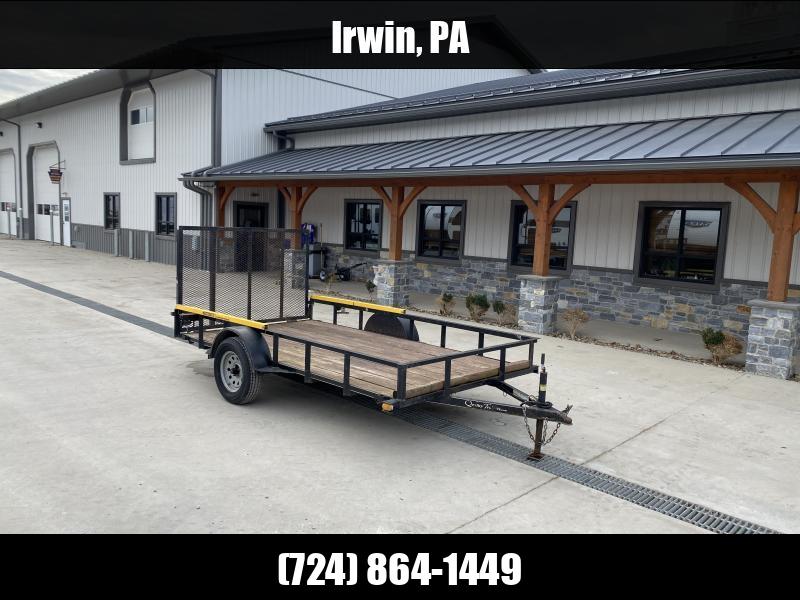 USED 2016 Quality Trailers 6x12' Utility Landscape Trailer 2990# GVW ...