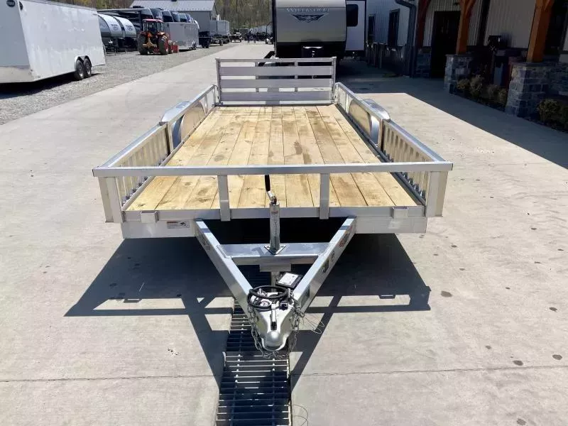 2026 H&H 7x22' TRSA Aluminum ATV Utility Landscape Trailer 7000# GVW ...